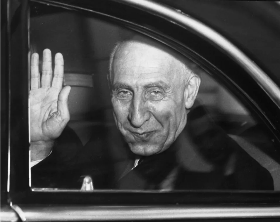 Support for the Overthrow of Iranian Prime Minister Mohammad Mosaddeq ...
